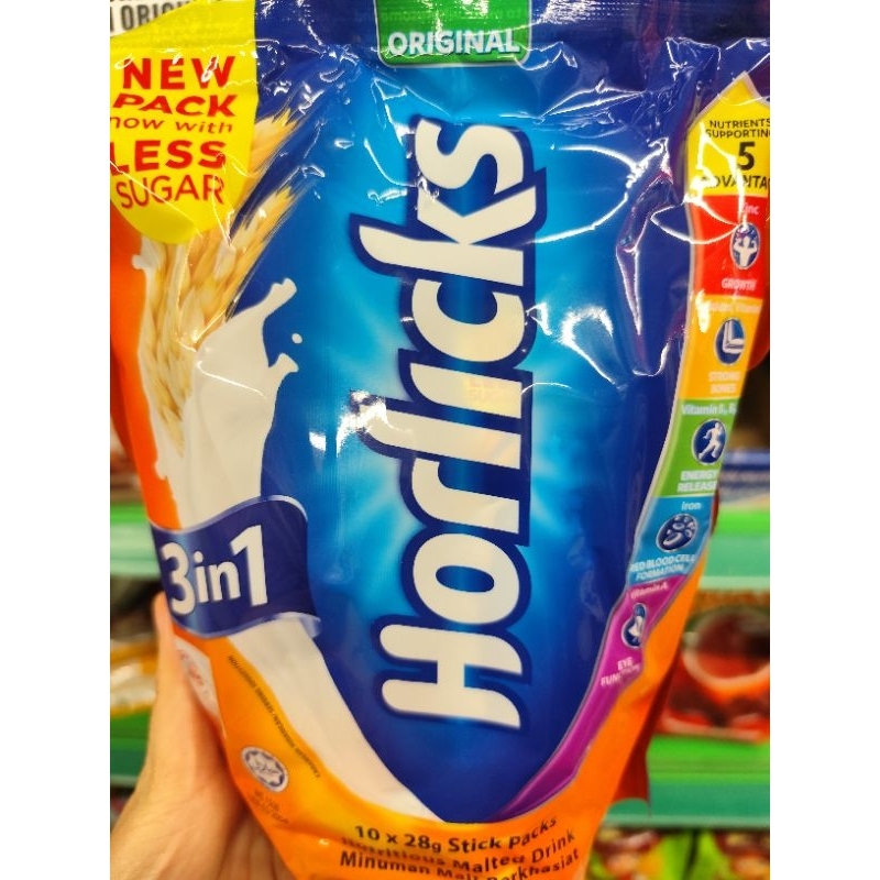 Jual Horlicks 3in1 Original new pack | Shopee Indonesia