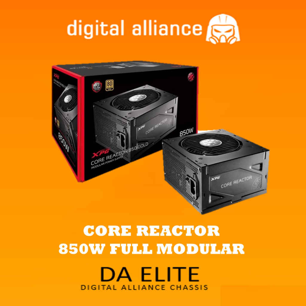 Jual ADATA XPG PSU POWER SUPPLY CORE REACTOR II 850W (80+ GOLD) FULLY ...