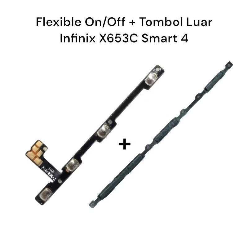 Jual 1 SET FLEKSIBEL ON/OFF VOLUME + TOMBOL LUAR INFINIX SMART 4 X653/ X653C KOMPLIT | Shopee ...