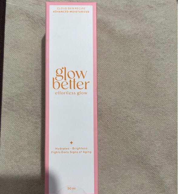 Jual Glow better Cloud Skin Recipe Advanced moisturizer 50 ml | Shopee ...