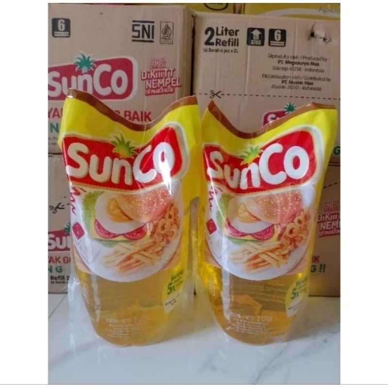 Jual Sunco 2 liter 1dus promo/minyak goreng Sunco 2 Liter 1dus/minyak ...