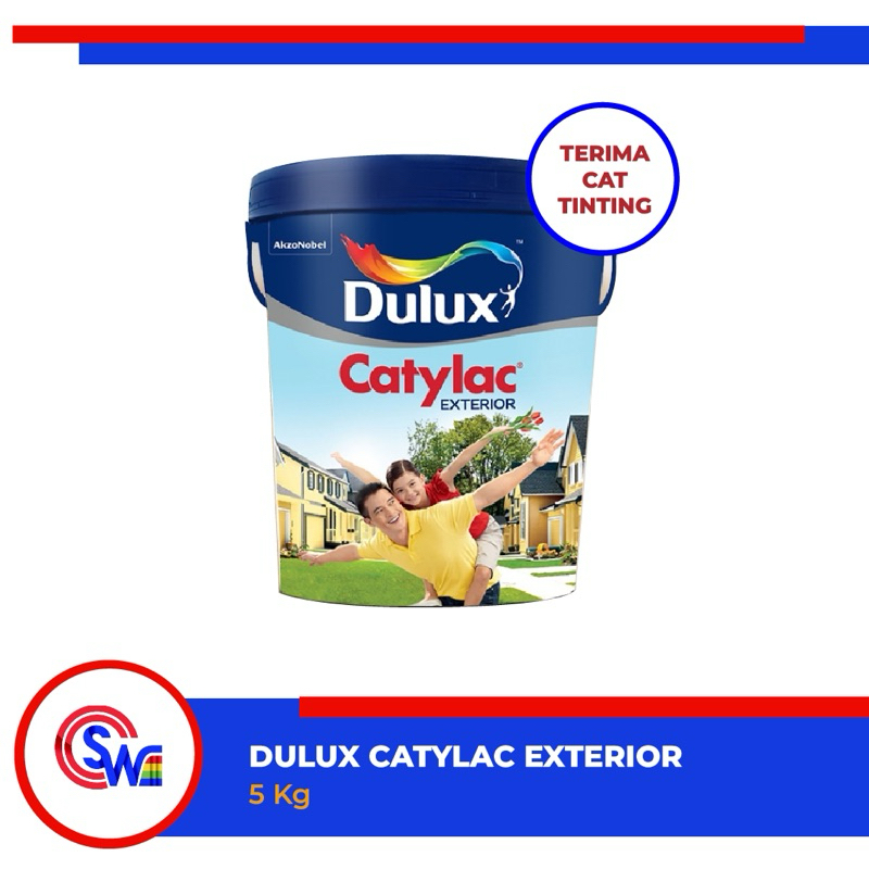 Jual DULUX CATYLAC EXTERIOR 5 KG WARNA READY DAN CAT TINTING/MIXING ...