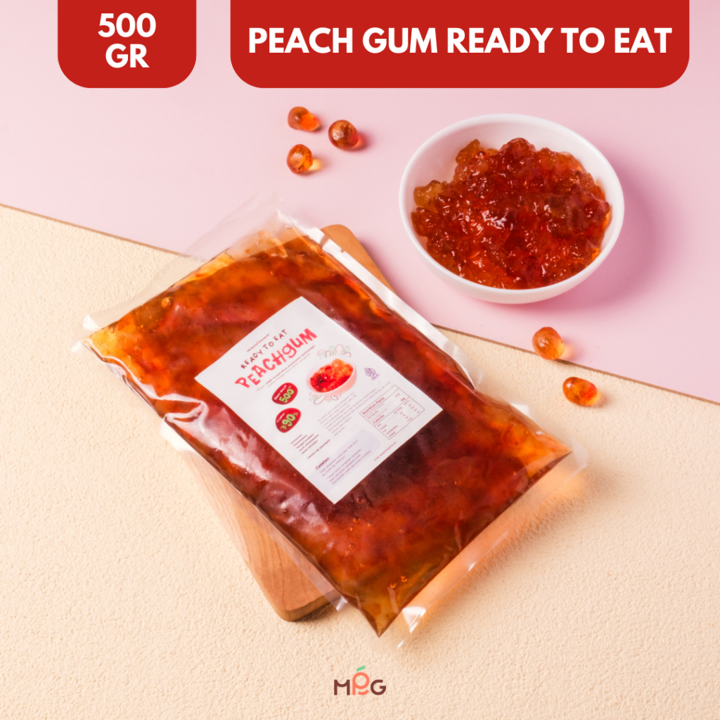 Jual Peach Gum Ready To Eat 500 Gr - Instan Praktis Siap Makan Tidak ...
