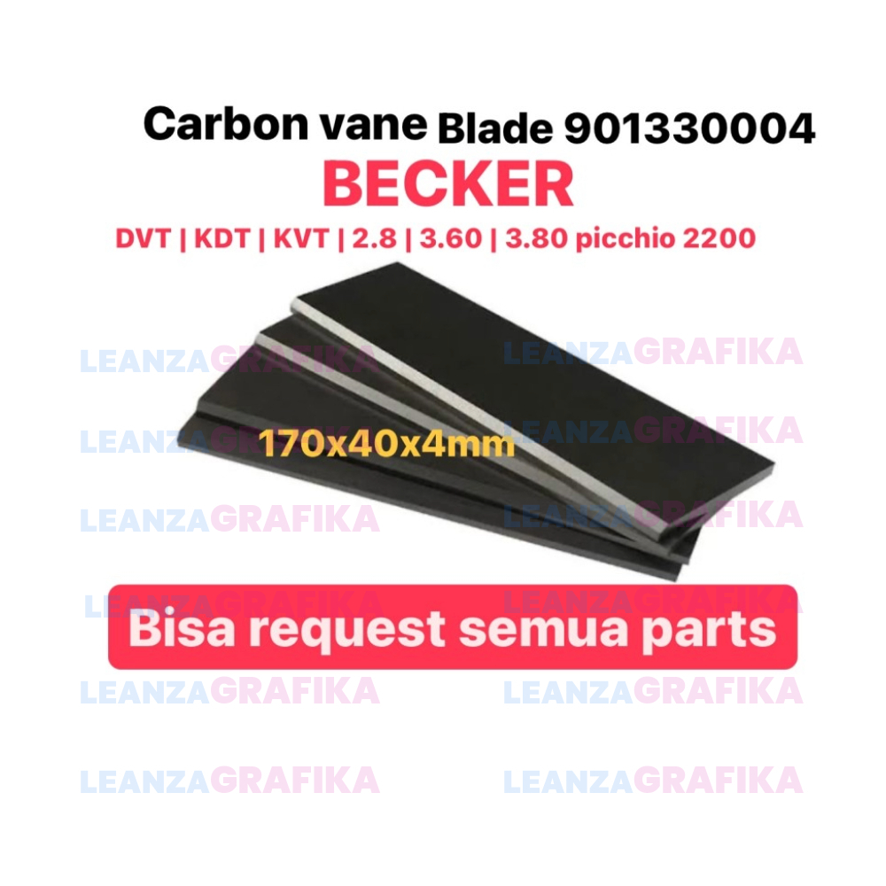 Jual Carbo vane blade becker DVT KDT KVT 2.8 kompresor pompa vacuum ...