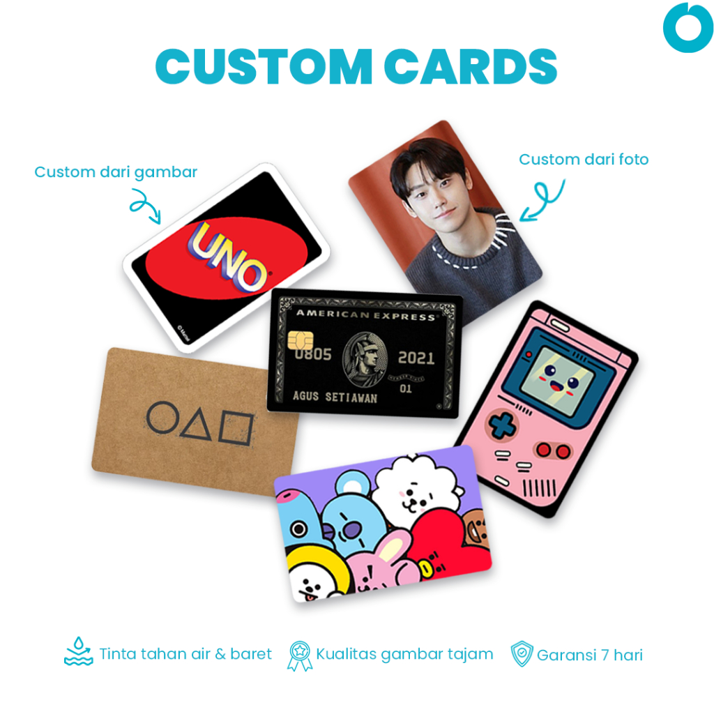 Jual Custom E-Money / E-Toll / Flazz / Brizzi / Tap Cash Custom Print ...