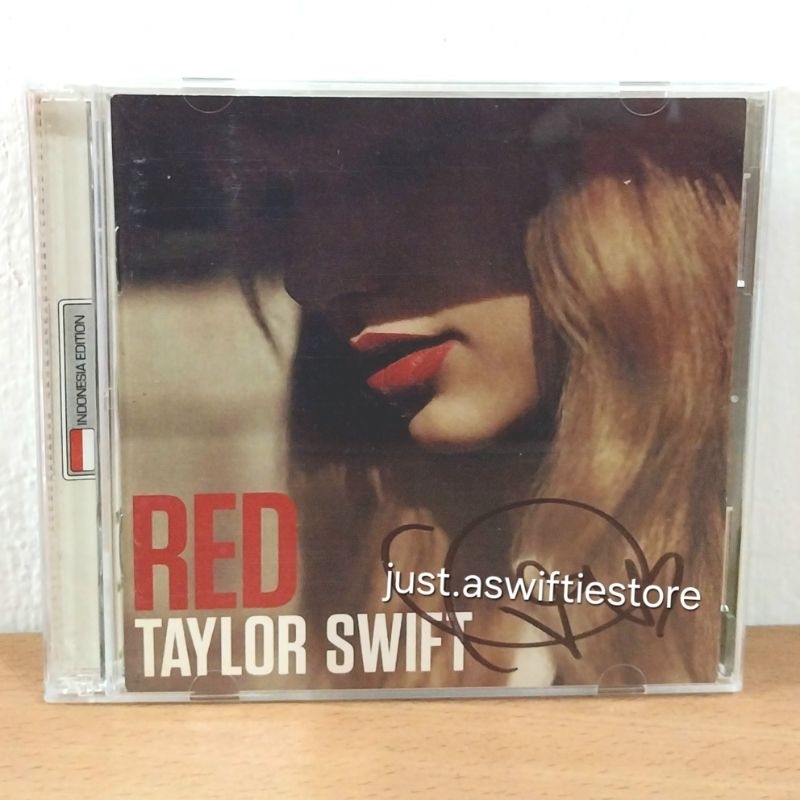Jual [SIGNED] Taylor Swift Signed Red CD Original Official Merch ...