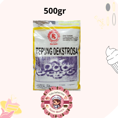 Jual Tepung Dekstrosa 500gr Dextrose Gula Halus Dingin Donut | Shopee ...