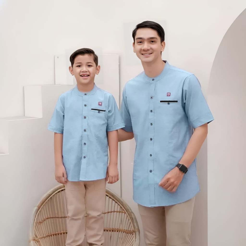 Jual KOKO COUPLE AYAH DAN ANAK PREMIUM // KURTA PAKISTAN COUPLE AYAH ...