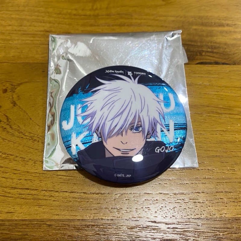 Jual Badge Pin Gojo Satoru Jujutsu Kaisen [ Tomoro Coffee ] | Shopee ...