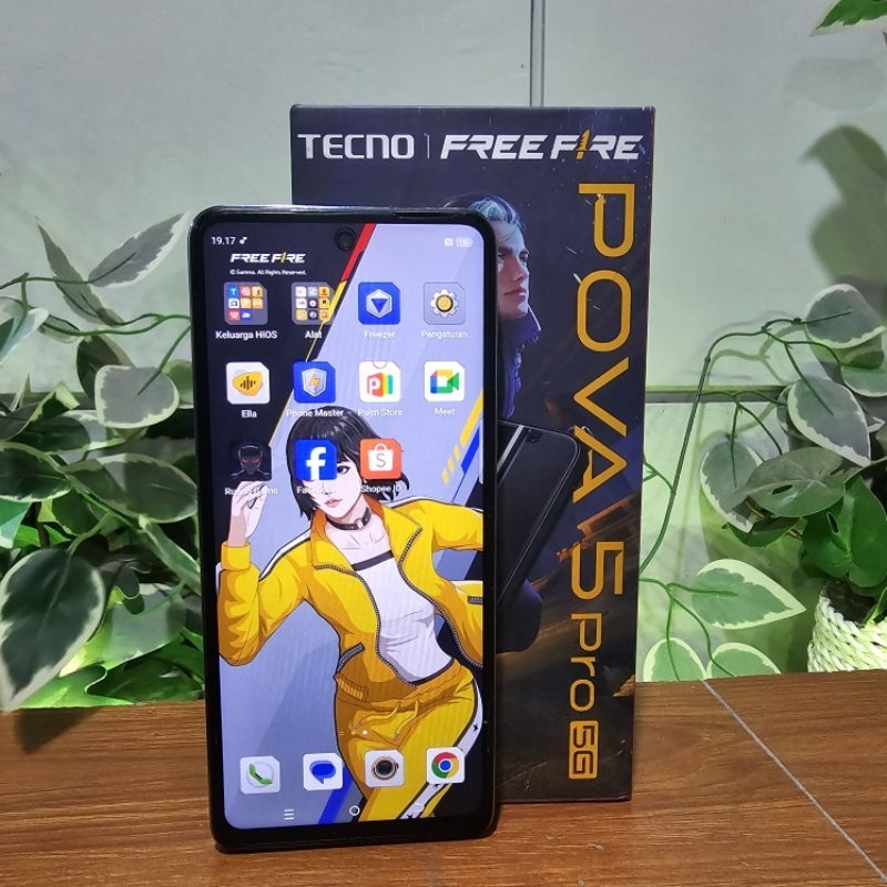 Jual Techno Pova 5 pro 5G ram 8 256GB fulset garansi resmi | Shopee ...