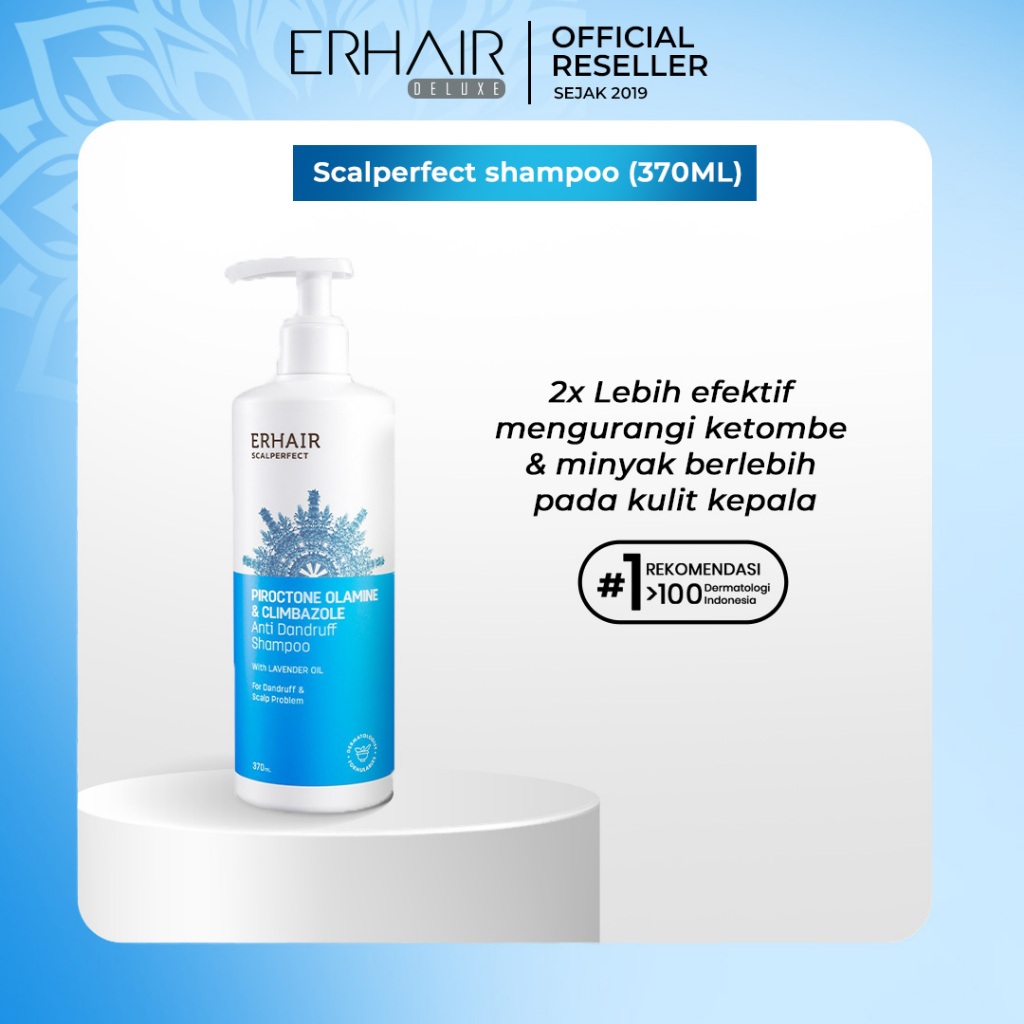 Jual ERHA ERHAIR Shampoo Anti Ketombe & Seboroik Scalperfect Anti ...