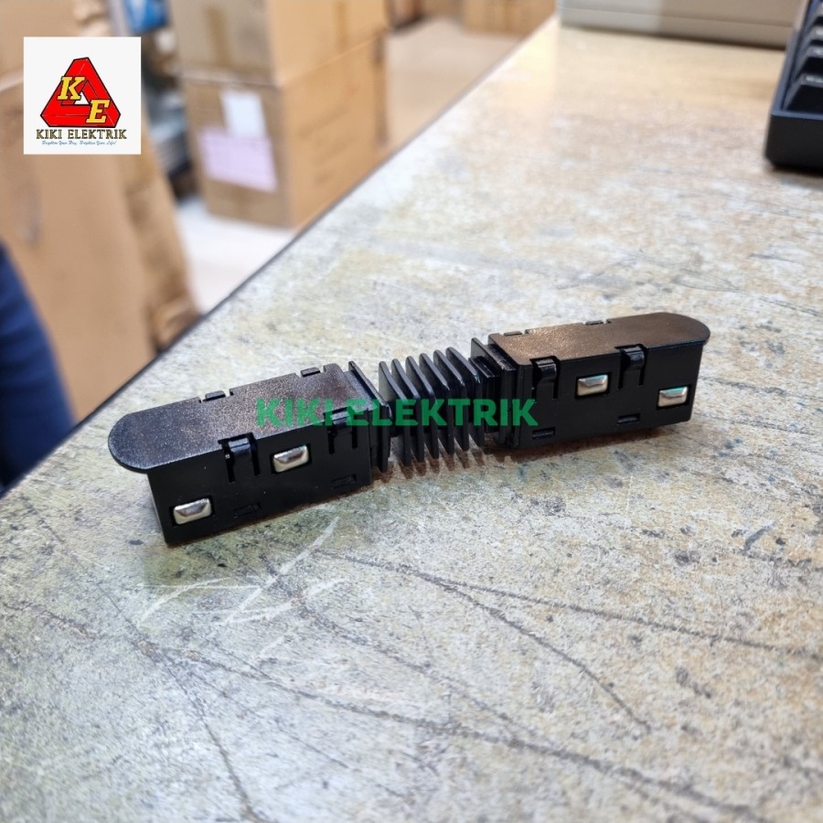 Jual Connector Magnetic Track Light Inbow Model LURUS 48V / Penyambung ...