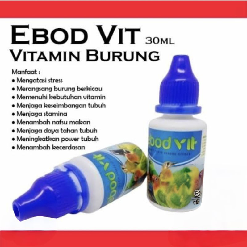Jual Ebod Vit Vitamin obat suplemen burung berkicau | Shopee Indonesia