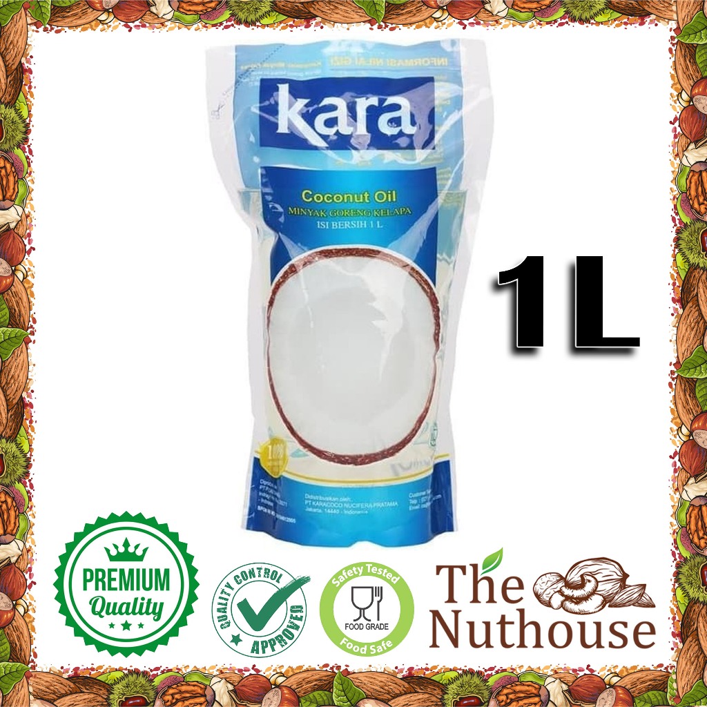 Jual KARA Minyak Goreng Kelapa 1L / Coconut Cooking Oil 1000ml | Shopee ...