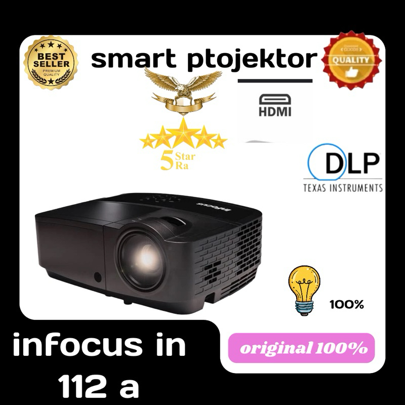 Jual PROJEKTOR INFOCUS IN 112a 3000 lumens Ansi priginal product ...