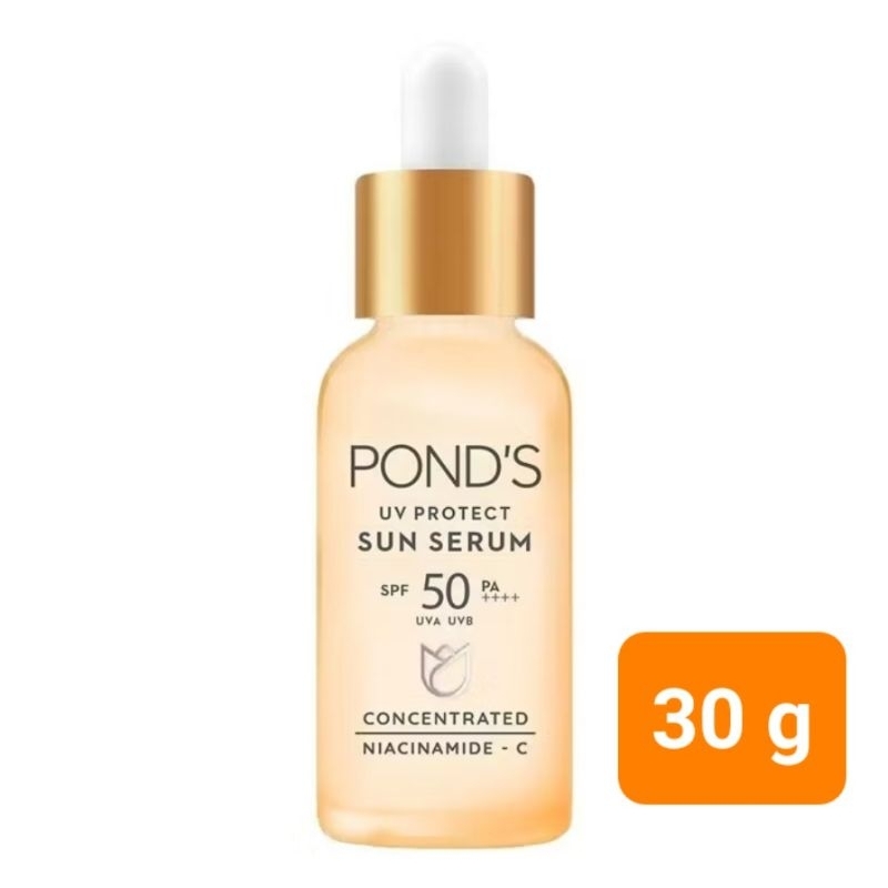 Jual Pond's UV Protect Sun Serum SPF 50 PA++++ 30 Gram | Shopee Indonesia