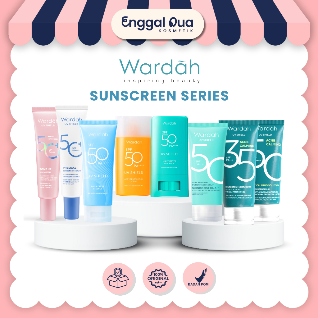 Jual Wardah UV Shield Sunscreen All Series - SPF 35 SPF 50 | Shopee ...