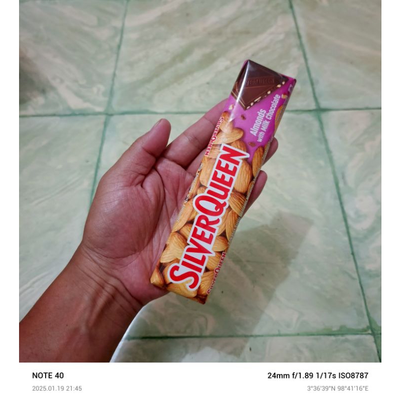 Jual SILVERQUEEN COKELAT ALMOND 55GR ~ 1 KOTAK ISI 10pcs (INSTAN MEDAN) | Shopee Indonesia