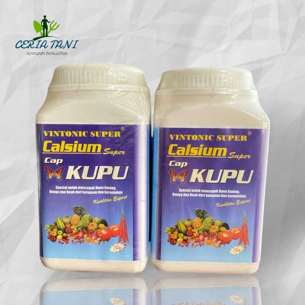 Jual calsium super cap kupu kemasan 1kg | Shopee Indonesia