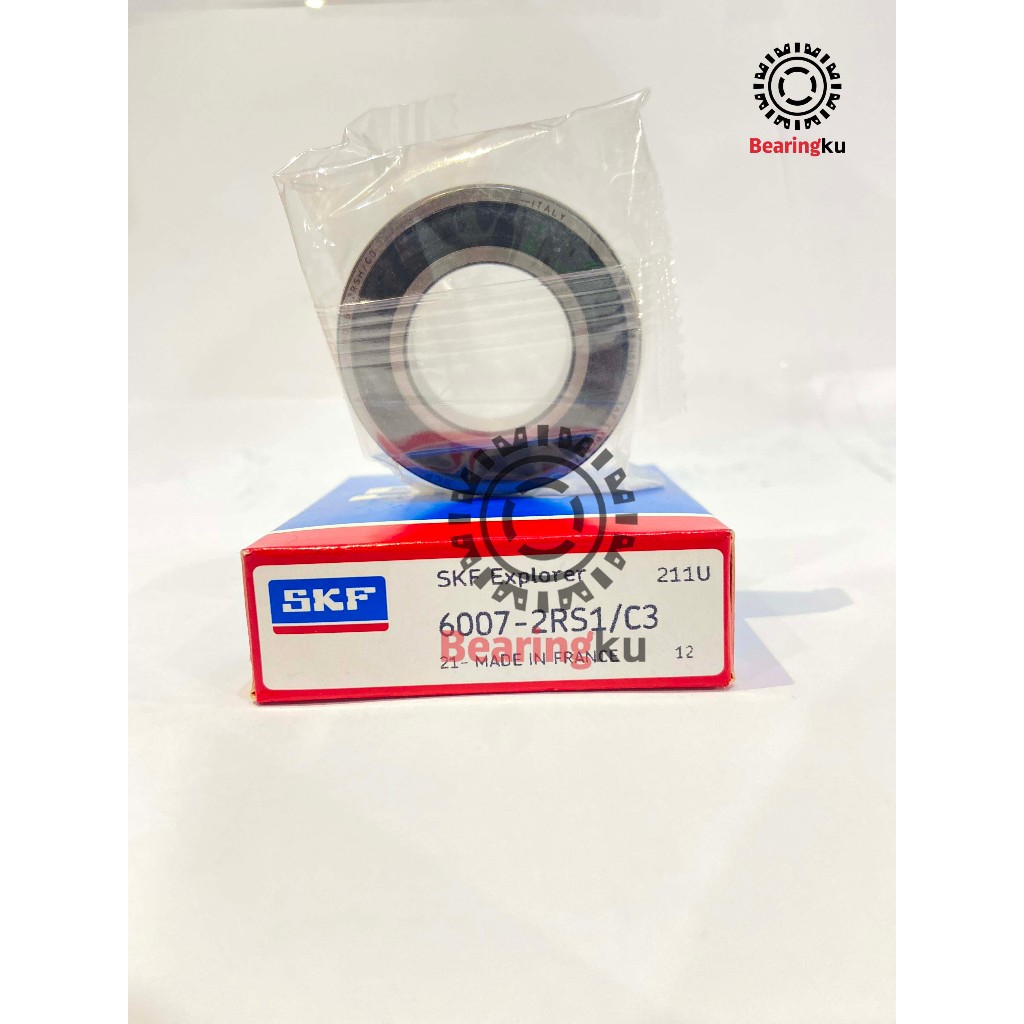 Jual Ball Bearing SKF 6007 2RS1 C3 ORIGINAL | Shopee Indonesia