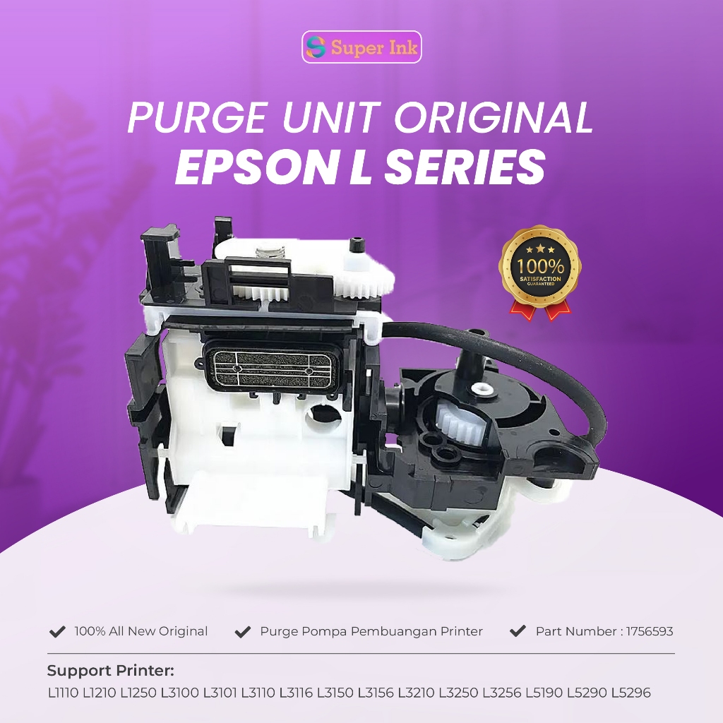 Jual Pompa Purge Unit Printer EPSON Print Purge Cleaning Kit Pembuangan ...