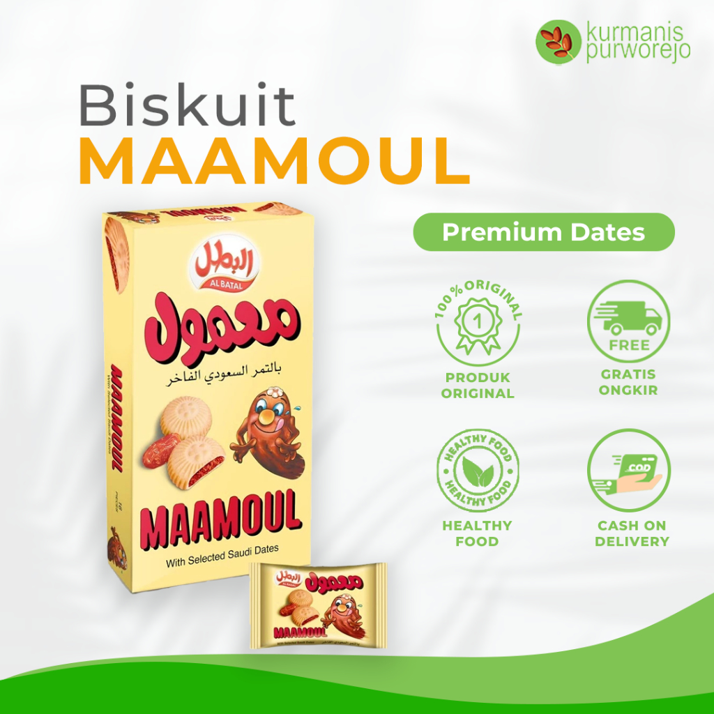 Jual Biskuit Maamoul Kurma Al Batal Original Oleh Oleh Haji dan Umroh ...