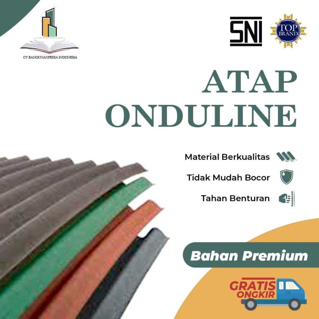 Jual ATAP ONDULINE BITUMEN HITAM DAN RABUNG ONDULINE MURAH | Shopee ...