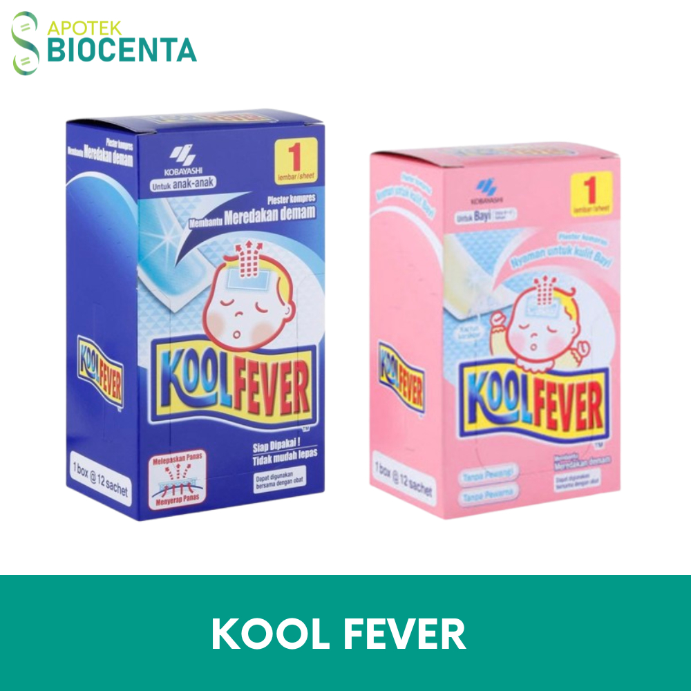 Jual Kool Fever Bayi dan Anak Box (12 Pcs) | Shopee Indonesia