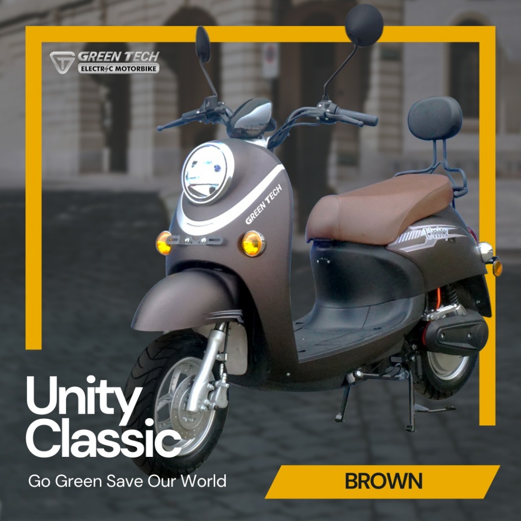 Jual Sepeda Motor Listrik Greentech - UNITY CLASSIC - NEW EDITION 1500 ...