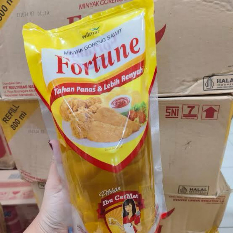 Jual Minyak goreng Fortune 800ml | Shopee Indonesia