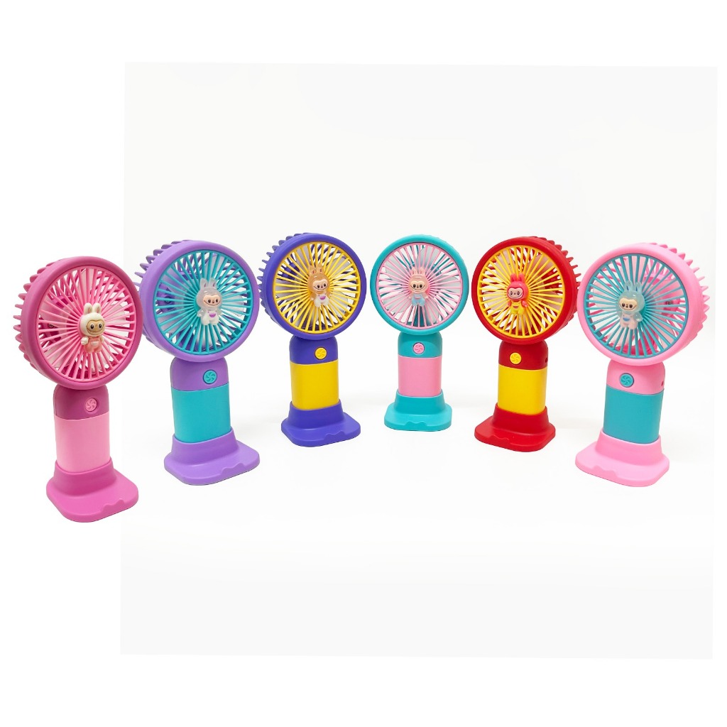 Jual *Kipas Mini Labubu Dan Baby Cray/Kipas Angin Portable Mini Fan ...
