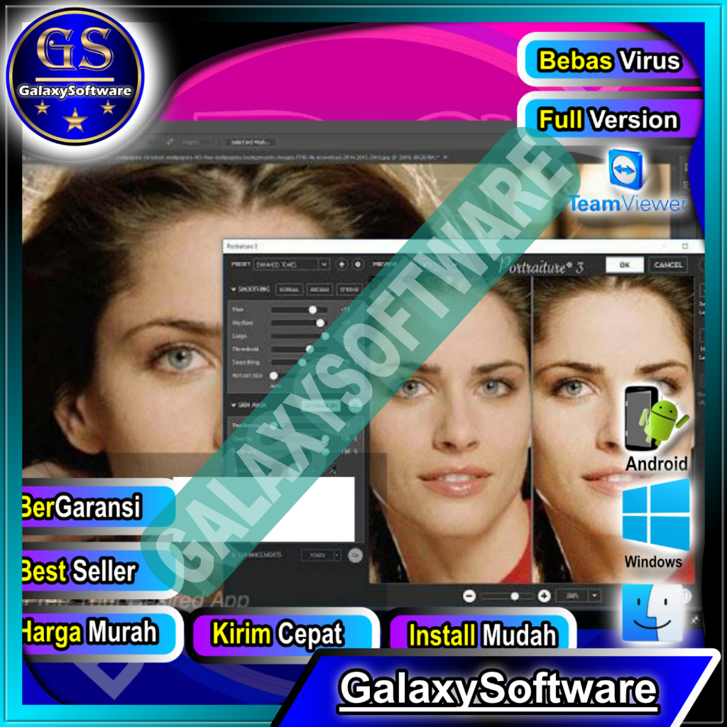 Jual Plugin Imagenomic Portraiture 2022 Plugin for Photoshop | Lightroom windows ...