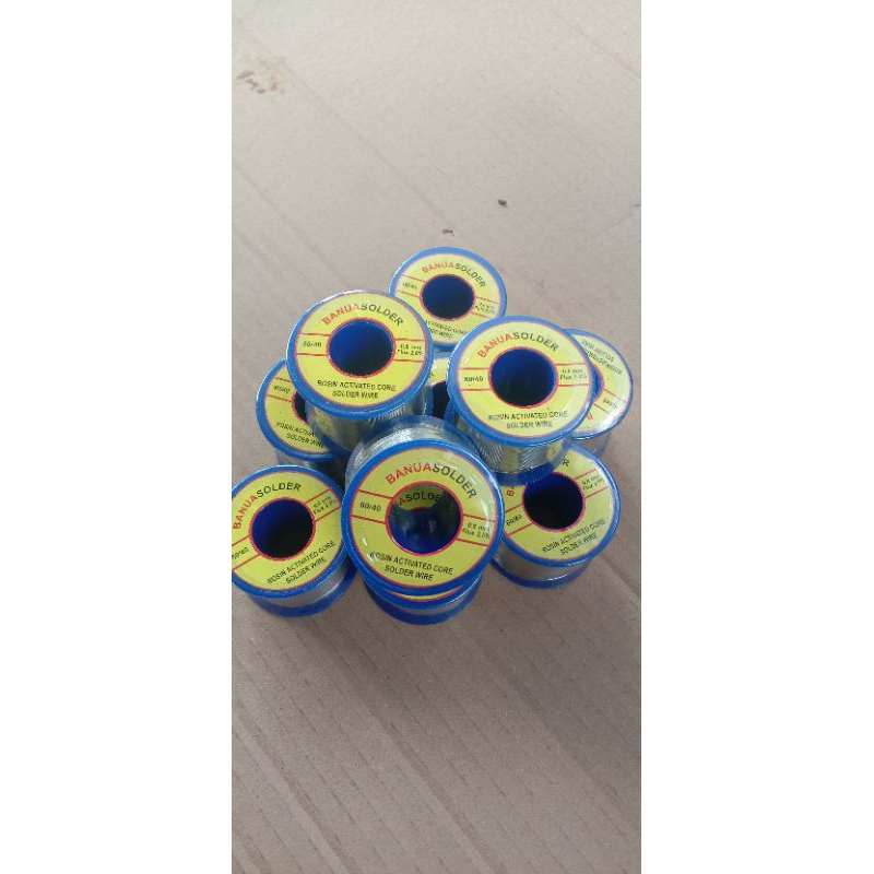 Jual timah tenol Banua Solder ukuran 250gr pembelian 1kg | Shopee Indonesia