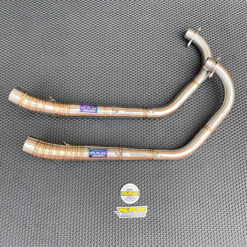 Jual Leher Header Knalpot Emblem Model Titanium Leheran Original ...