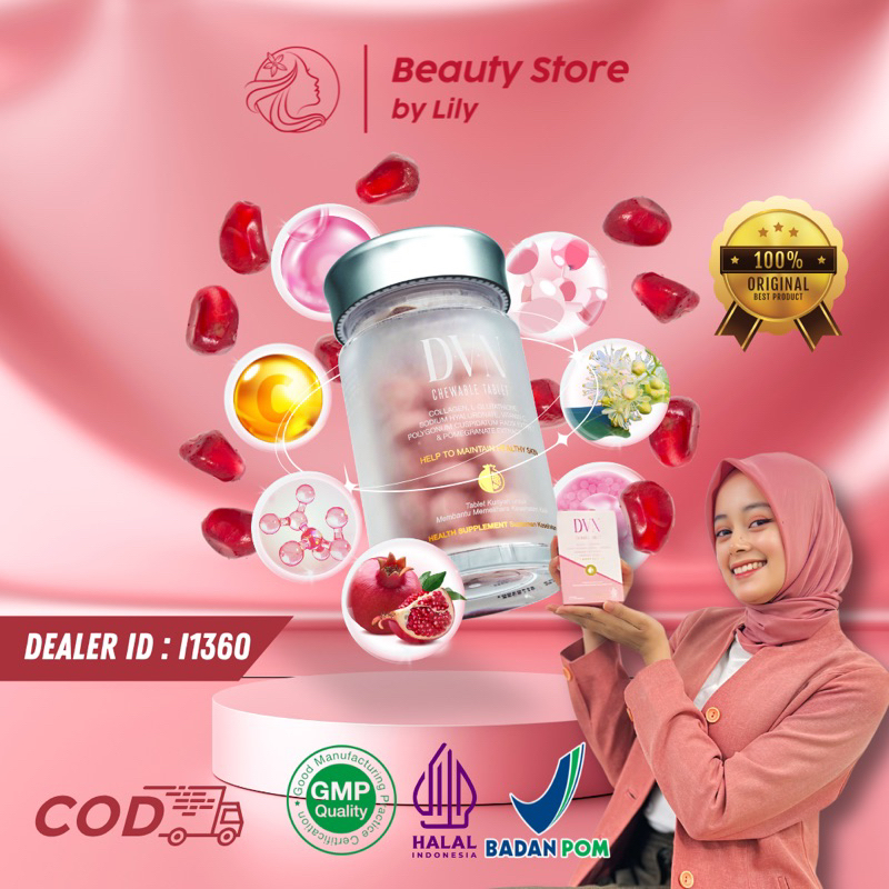 Jual DVN Collagen Original Suplemen Kecantikan (isi 60 butir) | Shopee ...