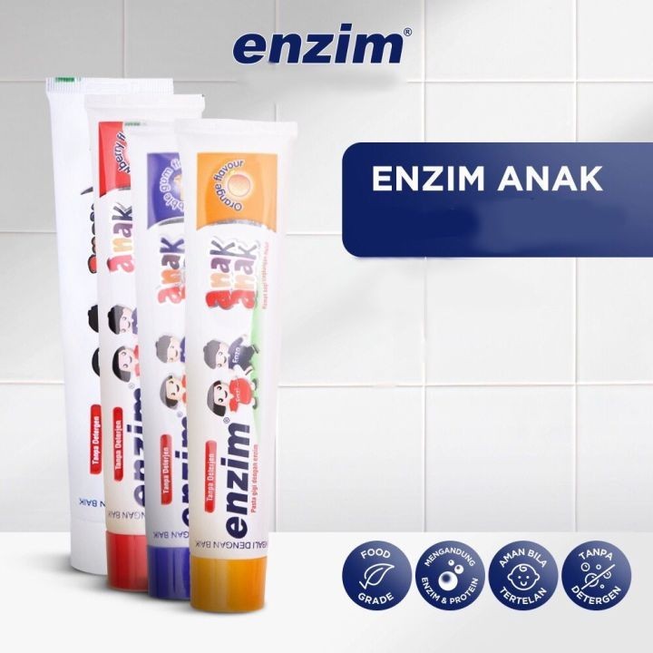 Jual ENZIM PASTA GIGI ANAK | ODOL | PASTA GIGI | PERAWTAN MULUT ANAK ...