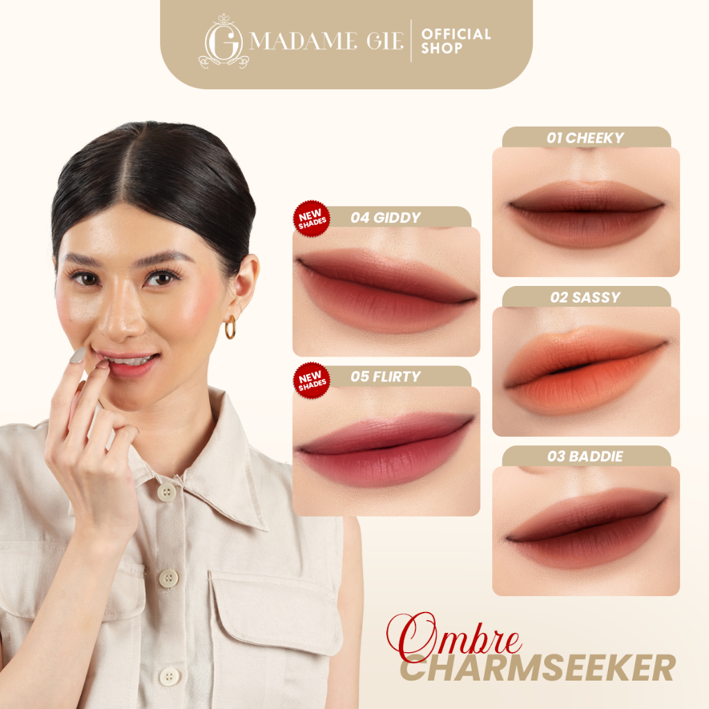 Jual Madame Gie Charmseeker 2in1 Ombre (NEW SHADE) | Shopee Indonesia