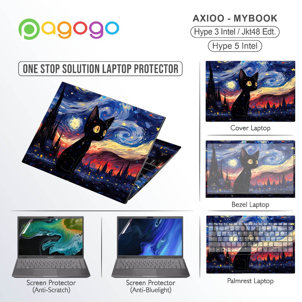 Jual Screen Guard Skin Keyboard Protector Garskin Stiker Laptop Axioo ...