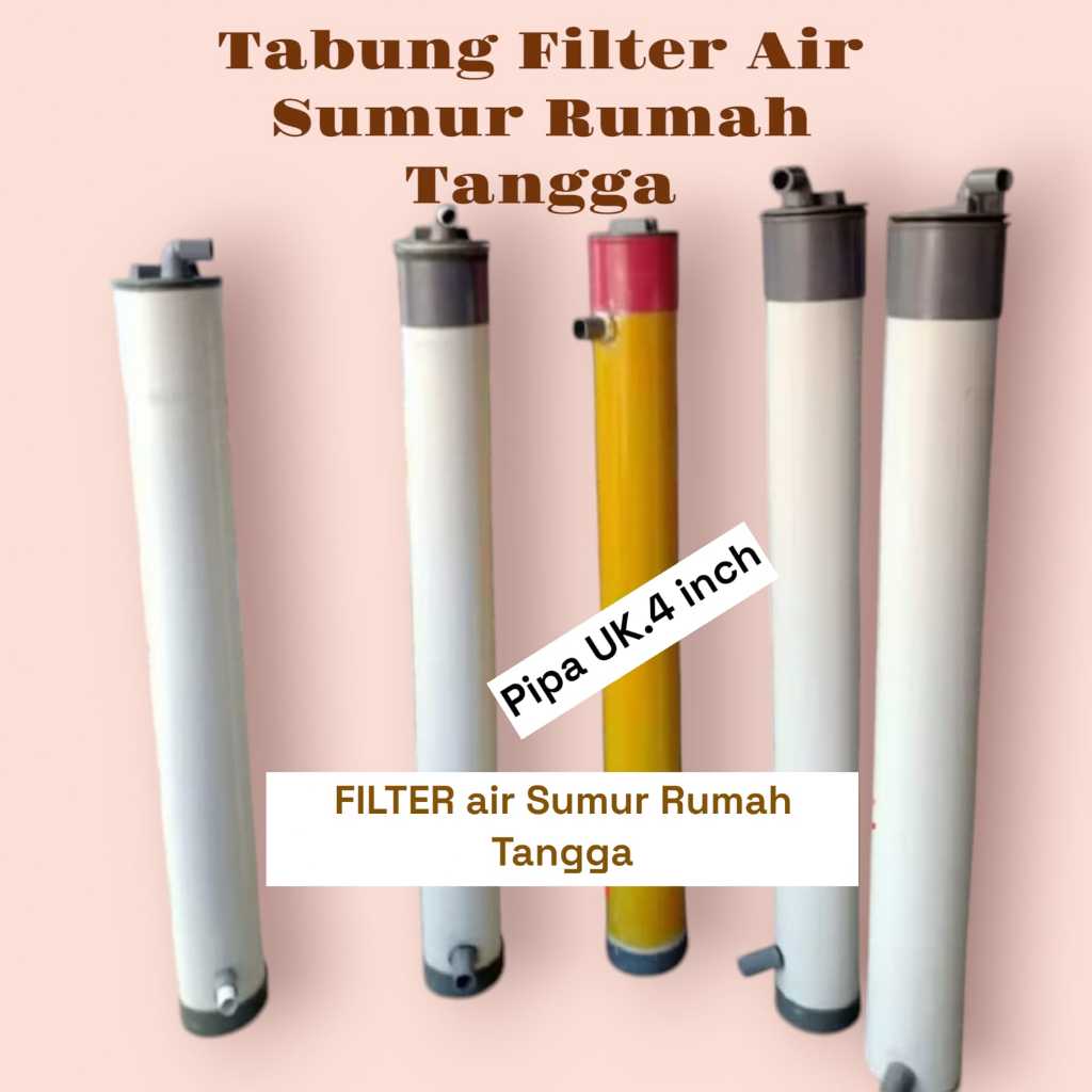 Jual Filter Air Penjernih Air Sumur Atasi Kuning Bau Besi Air Hitam Bau ...