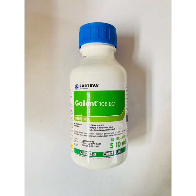 Jual ORGINAL Corteva Gallant 108 EC Herbiside Is Besih 500 ml | Shopee ...