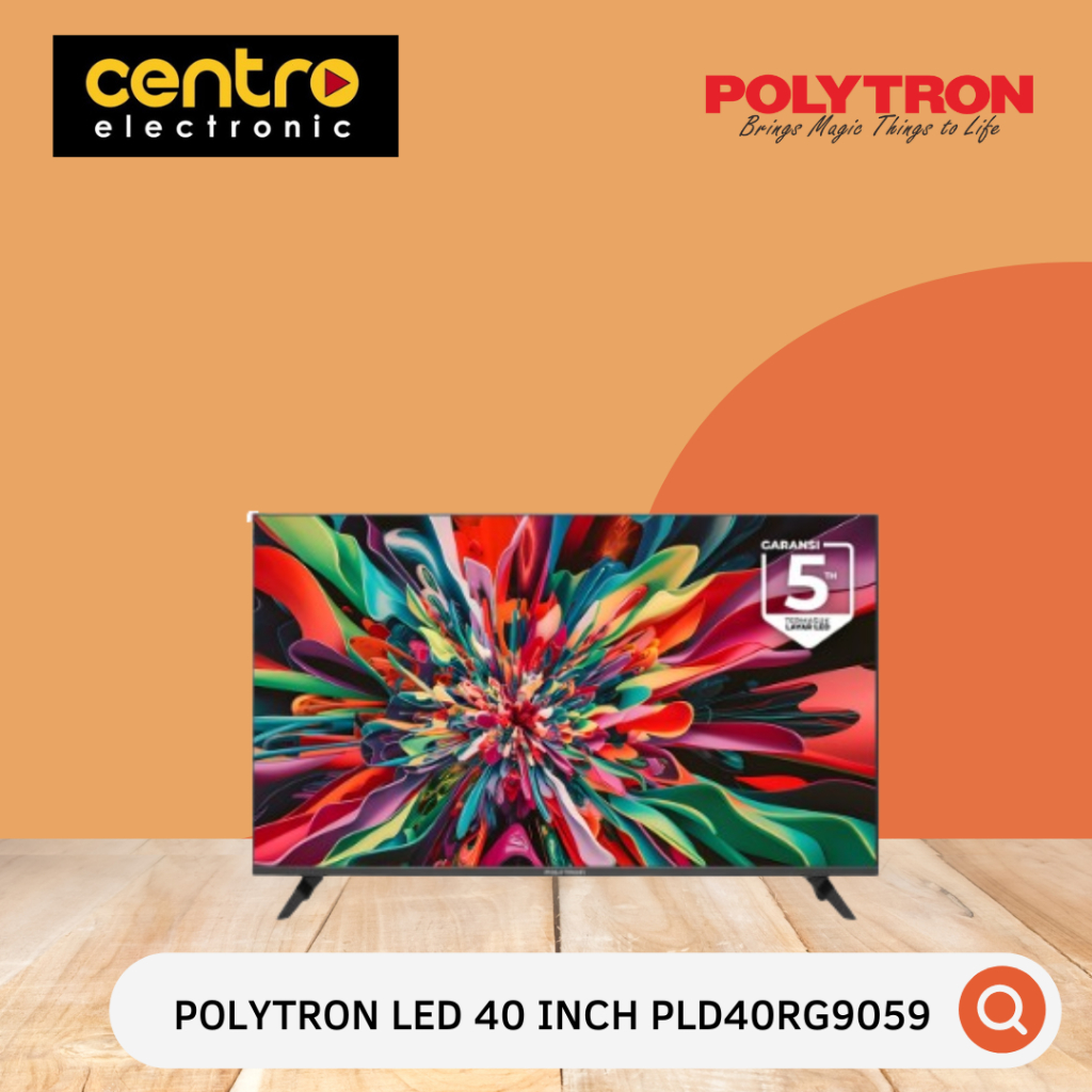 Jual POLYTRON LED 40 INCH SMART GOOGLE TV CINEMAX FULL HD PLD40RG9059 ...