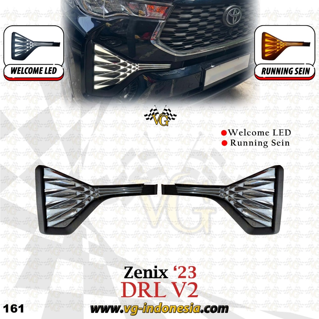 Jual DRL INNOVA ZENIX 2023 DIAMOND STYLE WELCOME & RUNNING SEIN ...