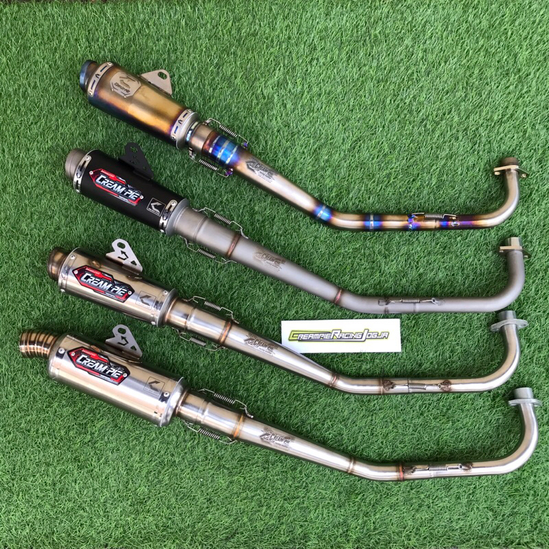 Jual Knalpot Creampie Jupiter 5TP Road Race 130cc MP2 MP4 ORIGINAL ...