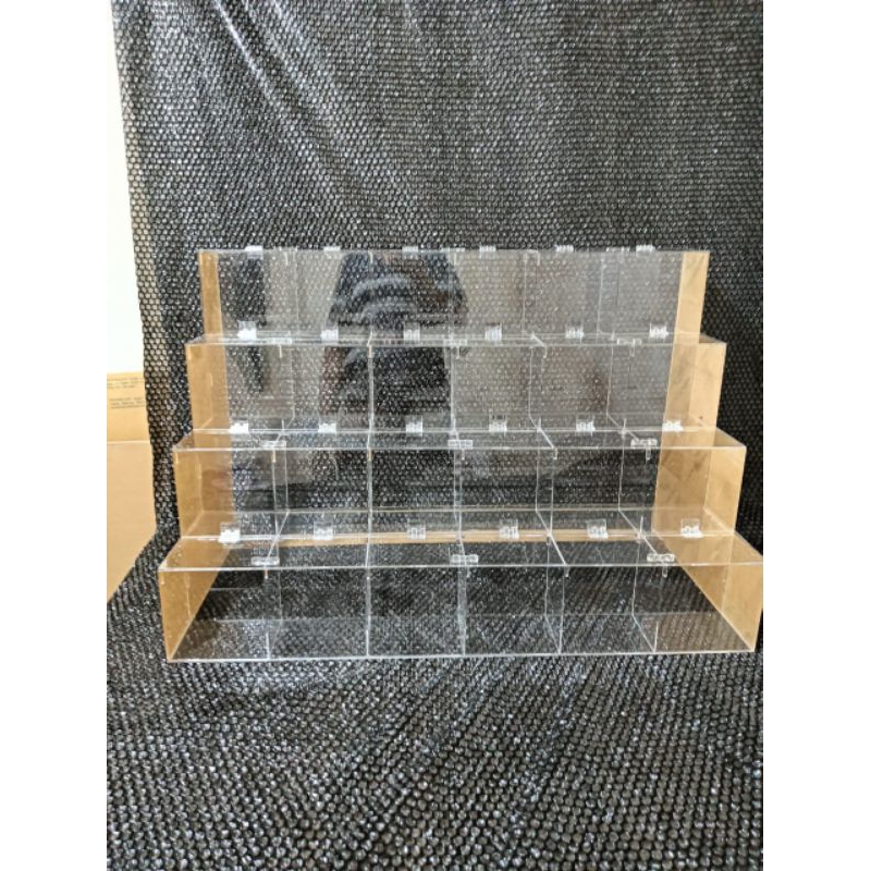Jual Rak akrilik tempat permen 4 tingkat | Shopee Indonesia