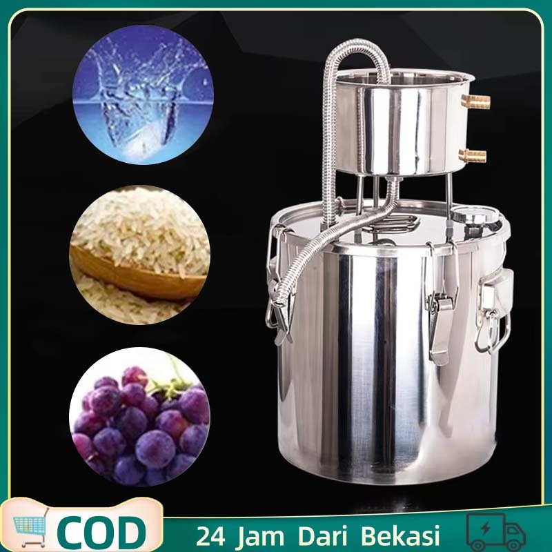 Jual Alat Penyulingan Destilasi Home Distiller Alat Destilasi Sederhana ...