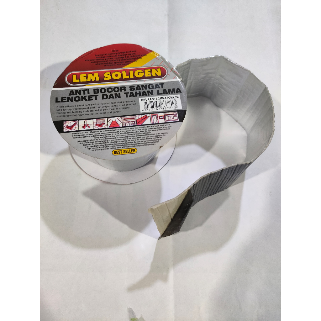 Jual Lem Seng Soligen / Tambal Seng Talang Soligen Meteran Eceran Roll ...