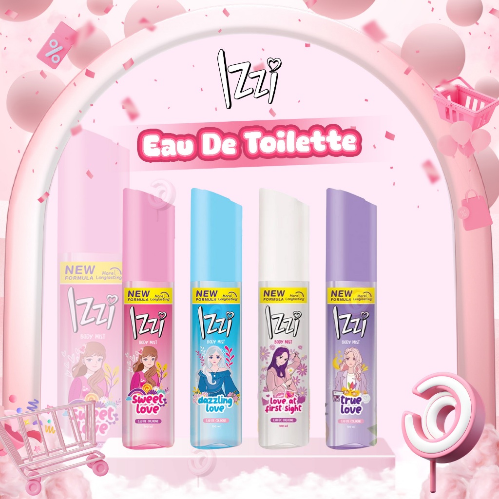 Jual IZZI - PERFUME EAU DE TOILETTE ( 100 ml ) - Parfum Splash Feminin ...