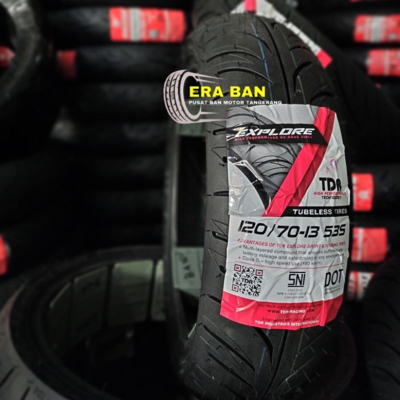 Jual Ban TDR Racing 120/70-13 For Nmax dll - Tubless (Multi Compound ...