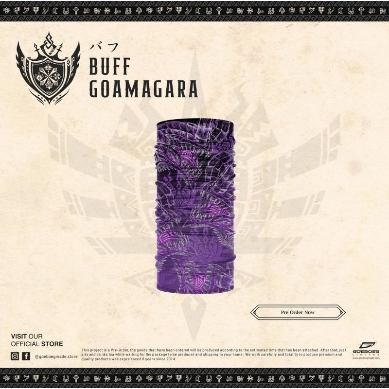 Jual BUFF GOAMAGARA | Shopee Indonesia