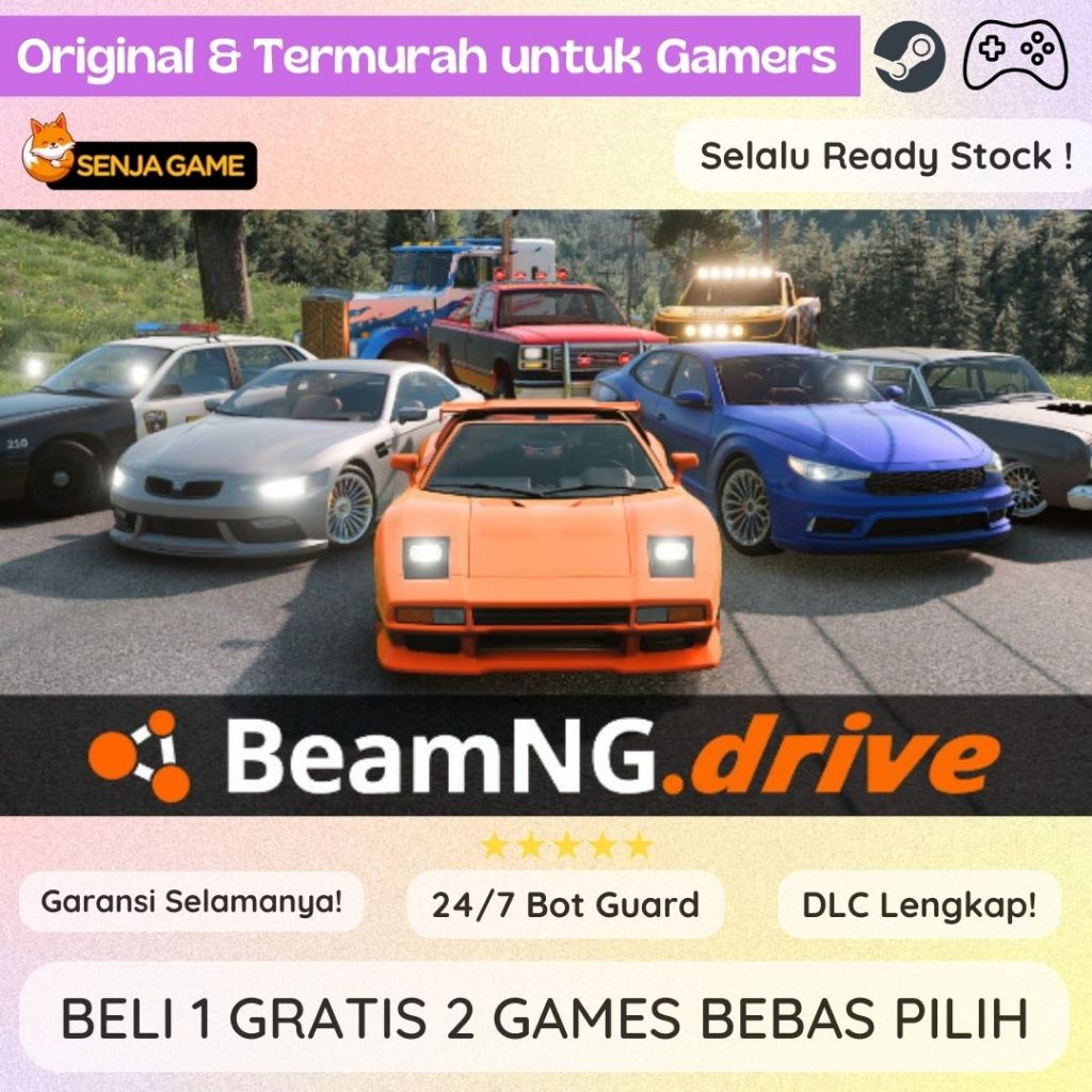 Jual BeamNG Drive Original PC Game | Shopee Indonesia